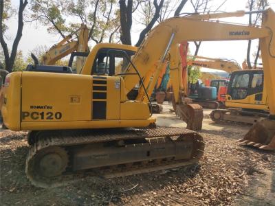 China Used Origin Japan 12 Ton Komatsu Excavator PC120-6e with Good Condition, Secondhand Komatsu PC100 PC120 PC130 Track Digger on Sale for sale