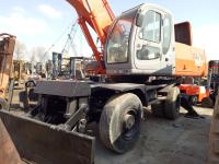 China Used Hitachi Wheel Excavator Zx160W on Sale, Secondhand 16 Ton Mobile Excavator Hitachi Zx160W in Perfect Working Condition with Reasonable Price for sale