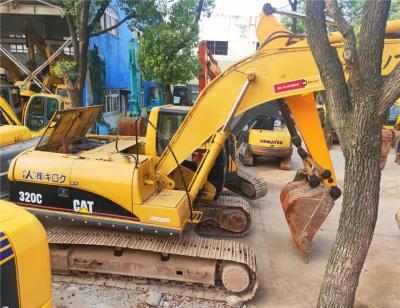 China Used Caterpillar Hydraulic Crawler Excavator 320c 320d 320b for sale