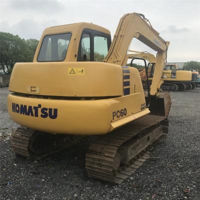 China Wonderful Working Condition Komatsu Excavator PC60-7, Used Origin Japan Komatsu PC60 Digger for Sale for sale