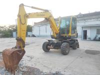 China Used Mini Wheel Excavator Hyundai R60W-7 on Sale for sale