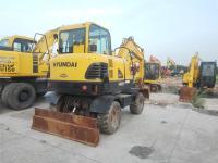 China Used Mini Wheel Excavator Hyundai R60W-7 on Sale for sale