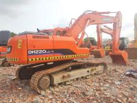 China Origin Korea 20 Ton Medium Excavator Doosan Dh220-7, Used Dh220 Track Digger Hot Sale for sale