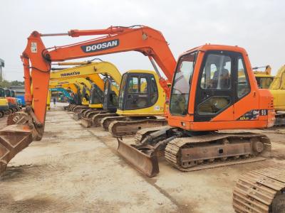 China Used 8 Ton Crawler Excavator Original Doosan Dh80 Secondhand Track Digger Low Price and Good Condition for Sale for sale