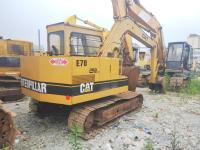 China Cheap Good Condition Japan Original Cat Crawler E70 Used Excavator in Shanghai for Sale for sale