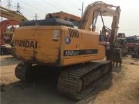 China Used Hyundai 15 Ton Crawler Excavator R150LC-7 in Excellent Working Condition with Amazing Price, High Quality Hydraulic Track Digger Hyudani R150 Low Price for sale