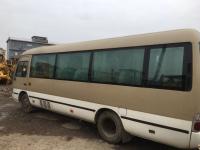 China Used Cheap Price Toyota Middle City Bus Coaster, Secondhand 19 Seat Toyota Coaster Tourist Bus for sale