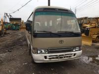 China Used Cheap Price Toyota Middle City Bus Coaster, Secondhand 19 Seat Toyota Coaster Tourist Bus for sale