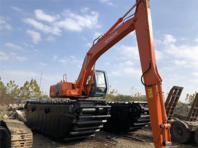 China Used Japan Hitachi Marine Excavator Ex200 with Long Boom, Secondhand High Quality Amphibious Excavator Ex200 Ex220 Zx200 Zx220 Zx210 Zx240 for Sale for sale