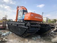 China Used Japan Hitachi Marine Excavator Ex200 with Long Boom, Secondhand High Quality Amphibious Excavator Ex200 Ex220 Zx200 Zx220 Zx210 Zx240 for Sale for sale