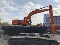China Used Japan Hitachi Marine Excavator Ex200 with Long Boom, Secondhand High Quality Amphibious Excavator Ex200 Ex220 Zx200 Zx220 Zx210 Zx240 for Sale for sale