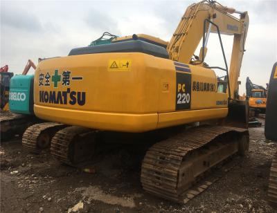 China Used Best Brand Selection Komatsu Crawler Excavator PC220-7 with 1 Year Warranty Free Spare Parts, Track Digger PC210 PC200 PC220 on Promotion for sale