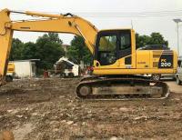 China Secondhand Komatsu PC200-7 Crawler Excavator in Excellent Condition with Good Price, Secondhand Komatsu 20 Ton Track Digger PC200 PC220 with 1-Year Warranty for sale