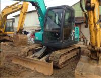 China Used Kobelco Crawler Excavator Sk75 Made in Japan, Secondhand 7.5 Construction Hydraulic Track Digger Kobelco Sk75-8 on Promotion for sale