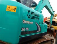 China Used Kobelco Crawler Excavator Sk75 Made in Japan, Secondhand 7.5 Construction Hydraulic Track Digger Kobelco Sk75-8 on Promotion for sale