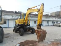 China Used Hyundai R60 Wheel Excavator, Hyundai R60-5 R60W-5 R60W-7 R60-7 R60-9 Mini Wheel Excavator on Sale for sale