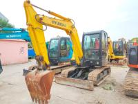 China Original Secondhand Hyundai Mini Excavator Hyundai R60-7 55-7 Korean Hyundai R55-7 Small Excavator R80 Track Digger for Sale for sale