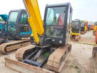 China Original Secondhand Hyundai Mini Excavator Hyundai R60-7 55-7 Korean Hyundai R55-7 Small Excavator R80 Track Digger for Sale for sale