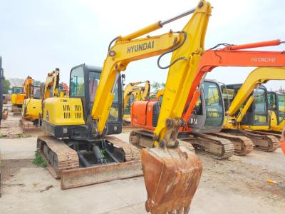 China Used Construction Equipment Hydraulic Machine Mini Digger Hyundai R60-7 Crawler Excavator R80 Cheap Price Good Condition for sale