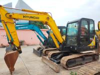 China Used Construction Equipment Hydraulic Machine Mini Digger Hyundai R60-7 Crawler Excavator R80 Cheap Price Good Condition for sale