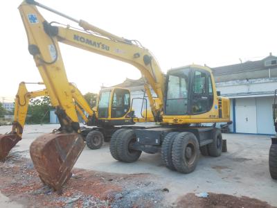 China Used 15 Ton Wheel Excavator Pw150-6 Made in Japan in Shanghai for Sale for sale