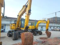 China Used 15 Ton Wheel Excavator Pw150-6 Made in Japan in Shanghai for Sale for sale