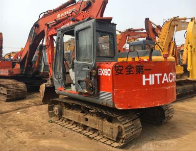 China Original Japan Manufactured Secondhand Hitachi Mini Digger Ex60 in Good Condition, Used Crawler Excavator Hitachi Ex60, Ex100, Ex100wd Ex120-3 on Promotion for sale