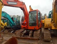 China Used High Effective 8 Ton Excavator Doosan Dh80 Secondhand Doosan MIDI Track Digger Dh80 Hot Sale Dh60, Dh150, Dh225LC-7 for sale