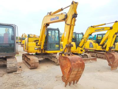 China Used 7 Ton MIDI Excavator Komatsu PC70-8 on Promotion, Secondhand High Effective Komatsu Crawler Digger PC60 PC70 PC78 PC100 Track Excavator for Sale for sale