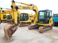 China Used Komatsu Popular Excavator PC70-8 with LCD Color Monitor, Secondhand Origin Japan Mini Digger Komatsu PC60 PC70 PC100 Zx60 Zx70 306 307 Dx60 on Promotion for sale