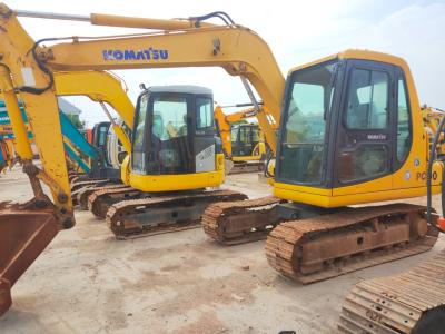 China Top Sales Komatsu Crawler Excavator PC60-7, Used Low Price Komatsu Mini Track Digger PC55 PC56 PC60 PC70 PC78 PC100 Good Condition with Free Spare Parts on Sale for sale