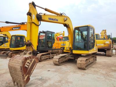 China Used Komatsu Excavator PC60 in Stock, Secondhand Track Excavator Komatsu PC55 PC56 PC60 PC70 PC78 with Blade for Sale 1 Year Warranty for sale