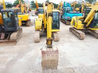 China Used Komatsu Excavator PC60 in Stock, Secondhand Track Excavator Komatsu PC55 PC56 PC60 PC70 PC78 with Blade for Sale 1 Year Warranty for sale