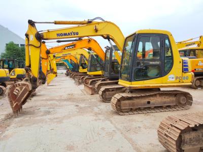 China Used 6 Ton Origin Japan Excavator PC60, Secondhand Perfect Performance Komatsu Mini Track Digger PC55 PC60 PC70 PC78 PC100 Hot Sale for sale