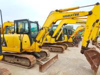China Used Japan Made Mini Digger Komatsu PC56, Secondhand High Quality Komatsu Crawler Excavator PC50 PC55 PC56 PC60 PC70 PC78 Hot Sale for sale