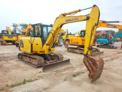 China Used Komatsu PC56 Mini Crawler Excavator Hot Sale, Secondhand Original Komatsu MIDI Track Digger PC55 PC56 PC60 PC70 PC78 Low Price High Quality for sale