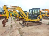 China Used Komatsu PC56 Mini Crawler Excavator Hot Sale, Secondhand Original Komatsu MIDI Track Digger PC55 PC56 PC60 PC70 PC78 Low Price High Quality for sale