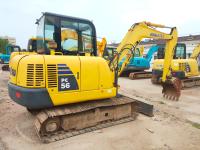 China Used Komatsu PC56 Mini Crawler Excavator Hot Sale, Secondhand Original Komatsu MIDI Track Digger PC55 PC56 PC60 PC70 PC78 Low Price High Quality for sale