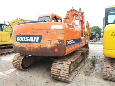 China Used Original Paint Doosan Dh150 Excavator on Promotion, Secondhand Good Condition Doosan Construction Track Digger Dh140 Dh150 Dh160 Dh200 Dh220 Dh224 Dh300 for sale