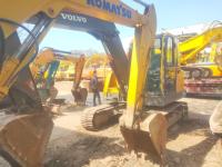 China Used Volvo Crawler MIDI Excavator Ec80d on Sale, Secondhand Small Track Digger Volvo Ec55 Ec60 Ec80 Good Condition Cheap Price in Stock for sale