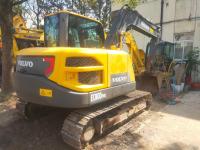 China Used Volvo Crawler MIDI Excavator Ec80d on Sale, Secondhand Small Track Digger Volvo Ec55 Ec60 Ec80 Good Condition Cheap Price in Stock for sale