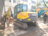 China Used Popular Volvo MIDI Excavator Ec80d, Secondhand 8 Ton Good Condition Cheap Price Track Digger Volvo Ec80 Ec60 Ec55 Hot Sale for sale
