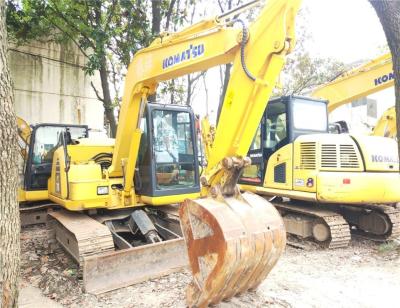 China Used Japanese 7 Ton Komatsu MIDI Excavator PC55 PC56 P60 PC70 PC78 in Good Condition, Secondhand High Effective Track Digger Komatsu PC70 on Sale for sale