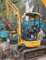 China Used Rubber Track Mini Digger Komatsu PC35, Second Hand Komatsu 3.5 Ton Crawler Excavator PC20 PC30 PC35 Cp50 PC55 Hot Selling for sale
