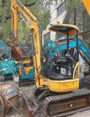 China Used Rubber Track Mini Digger Komatsu PC35, Second Hand Komatsu 3.5 Ton Crawler Excavator PC20 PC30 PC35 Cp50 PC55 Hot Selling for sale