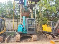 China Used Kobelco 7.5 Ton Crawler Excavator Sk75, Secondhand Hydraulic Track Digger Kobelco Sk75-8 High Effective for sale