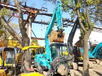 China Used Kobelco MIDI Crawler Excavator Sk75, Secondhand Japanese Track Digger Kobelco Sk75-8 on Sale for sale