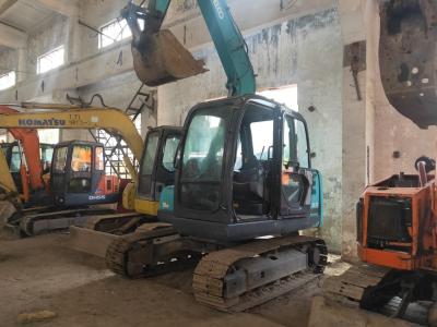 China Used Kobelco MIDI Crawler Digger Sk75, Secondhand Japanese Construction Track Excavator Kobelco Sk75-8 High Quality for sale