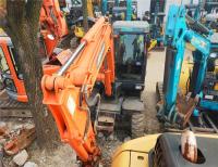China Used 2017 Doosan Mini Wheel Excavator Doosan Dx60W, Secondhand Doosan 6 Ton hydraulic Mobile Digger Dx60W in Stock for sale