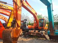 China Used Doosan 21 Ton Wheel Excavator Dh210W-7, Secondhand Origin Korea Doosan Mobile Digger Dh210W, Dh150W Dh140W on Sale for sale